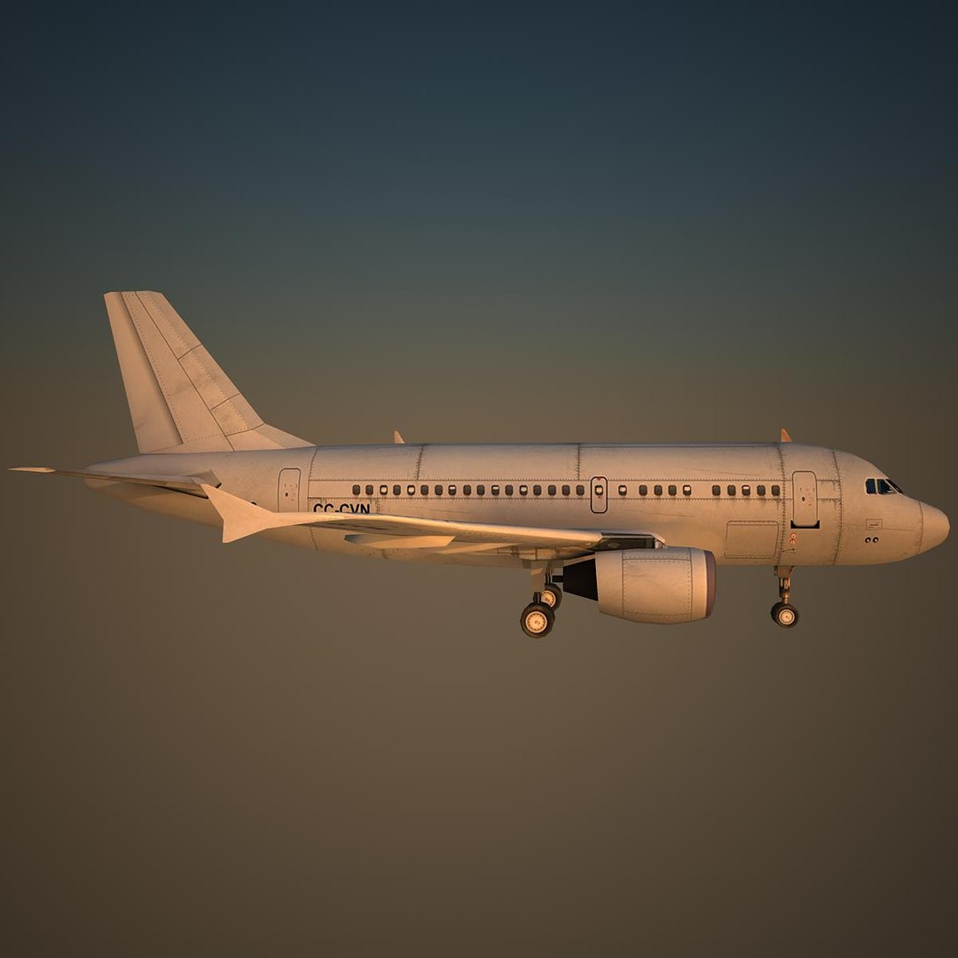 Airbus Basic 3d Max