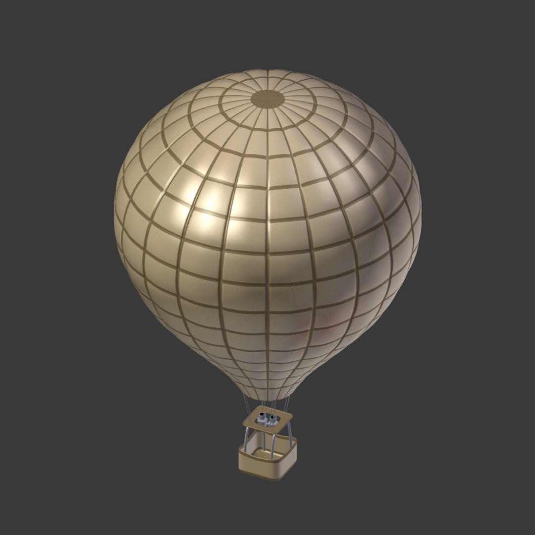 3d Hot Air Model