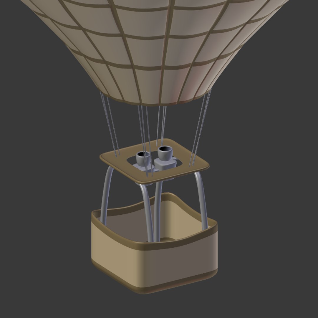 3d Hot Air Model