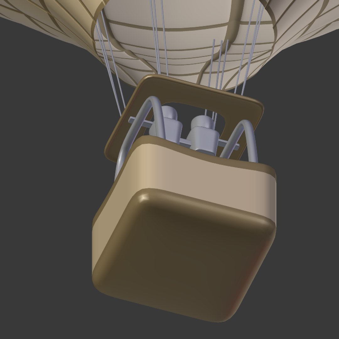 3d Hot Air Model
