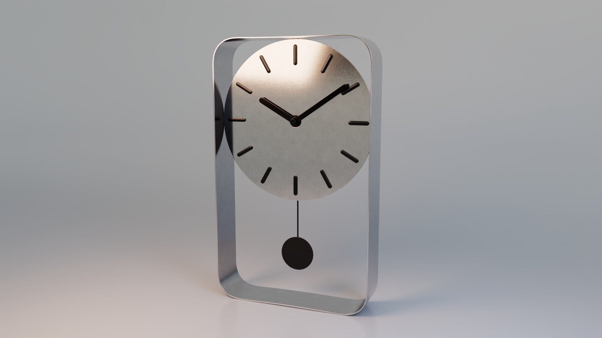 Free Wall Clock 3D Model - TurboSquid 2334679