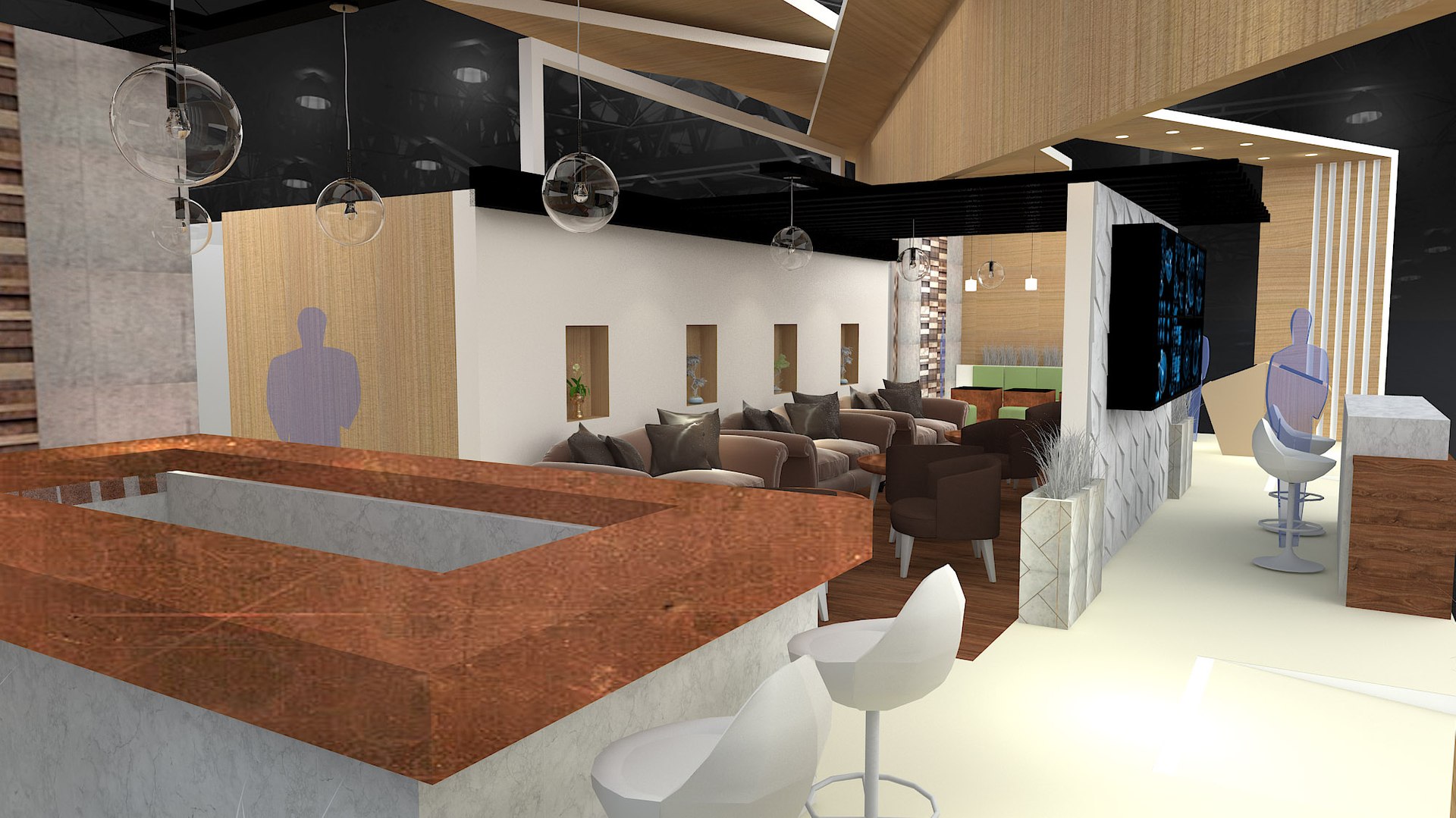 3D Custom Booth Pavilion Version 2 Model - TurboSquid 1832034