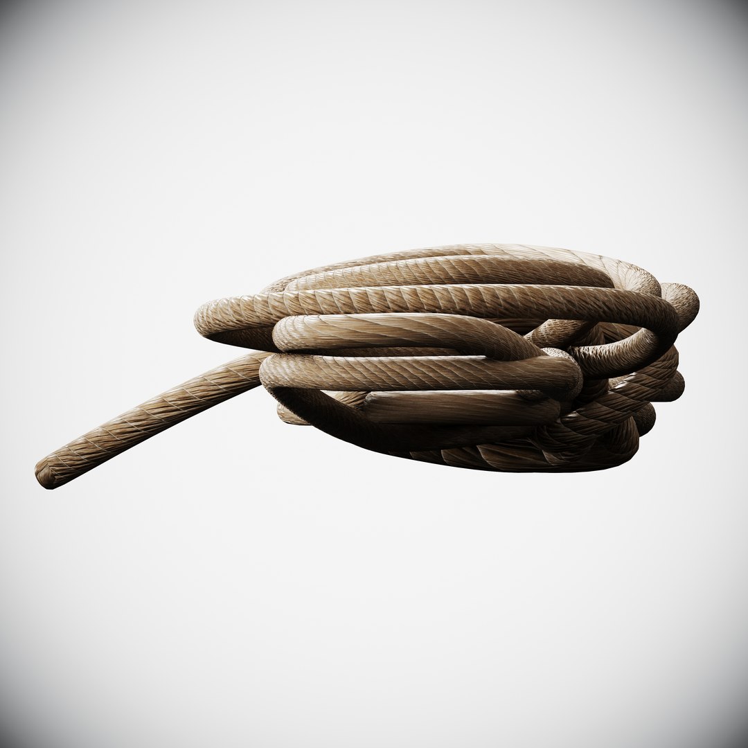 Rope 3d Model 3D - TurboSquid 2012976
