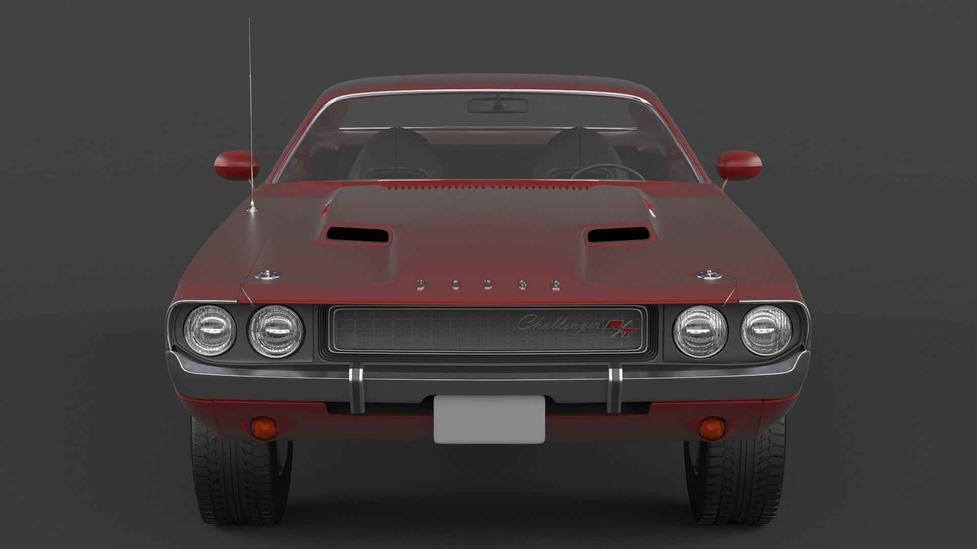 Dodge Challenger Model - TurboSquid 2058282