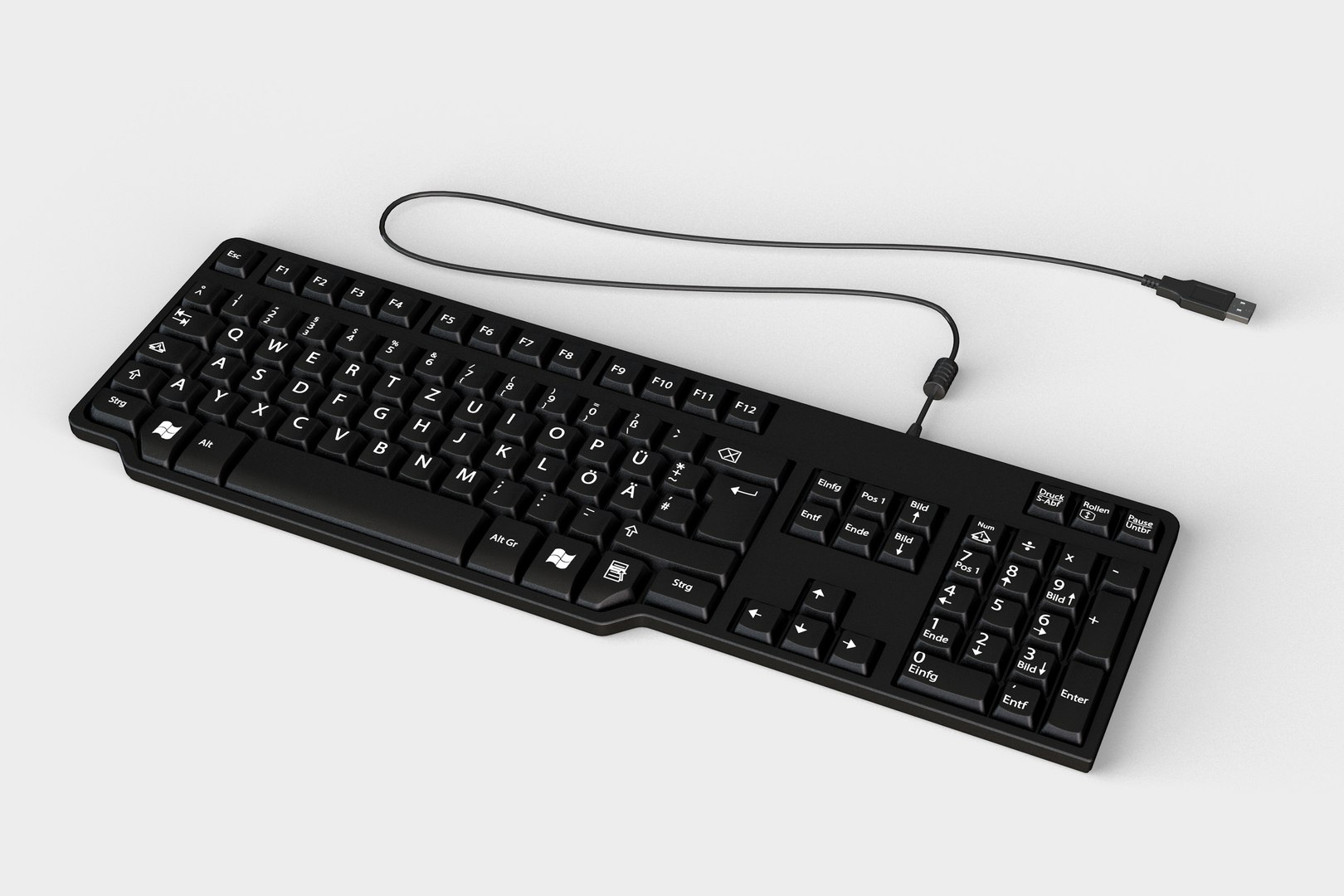 Computer Keyboard C4d 3D Model - TurboSquid 2251329