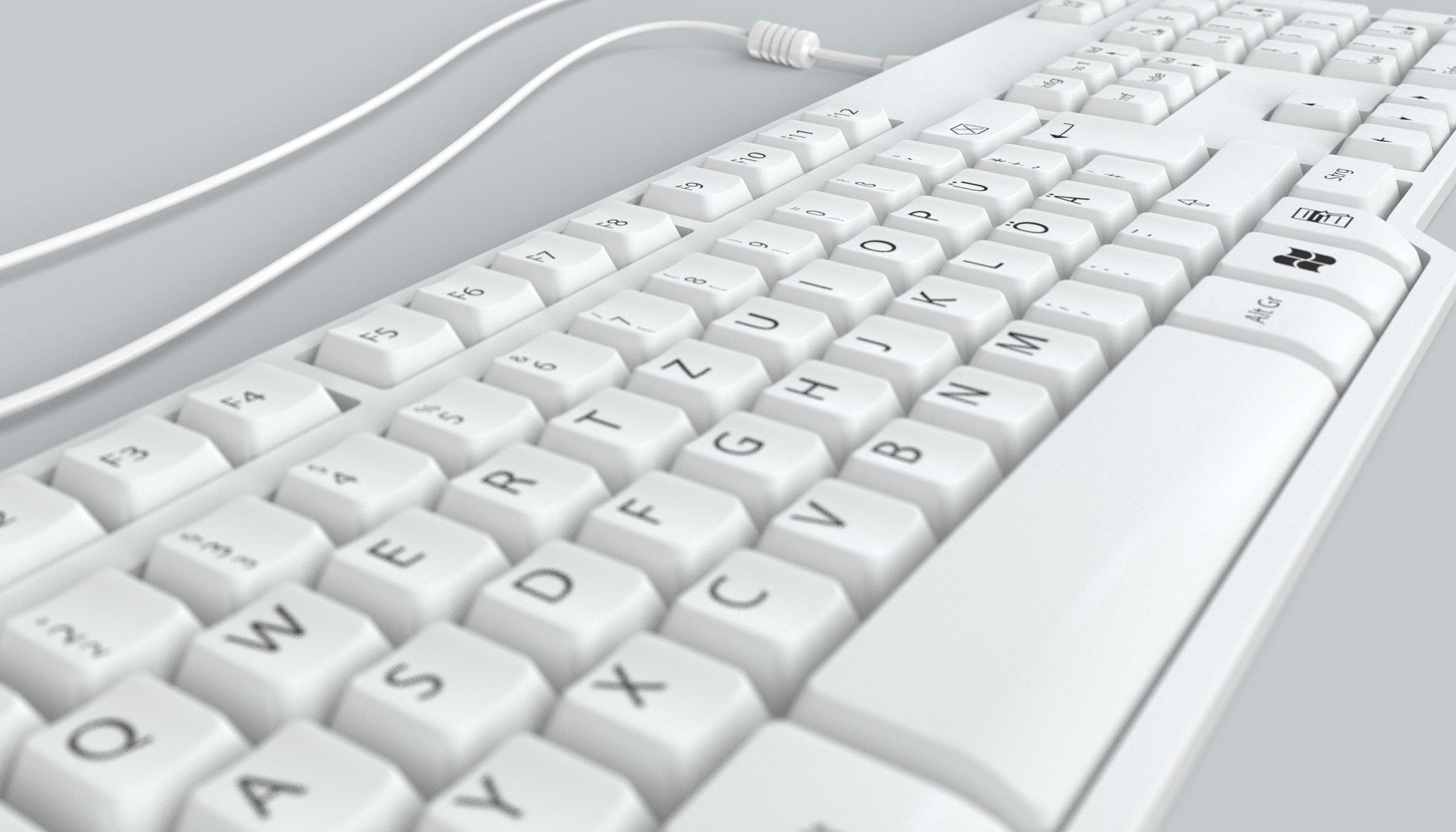 Computer Keyboard C4d 3D Model - TurboSquid 2251329