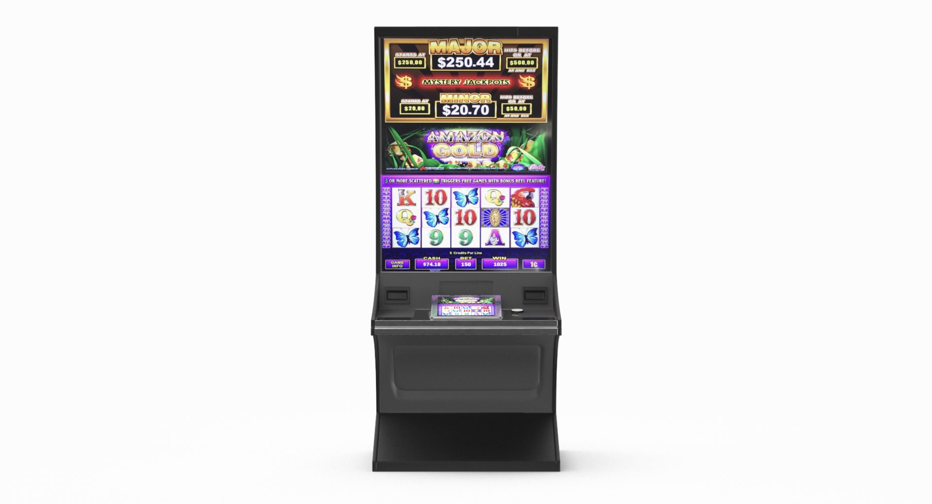 Slot machine 3D model - TurboSquid 1269071