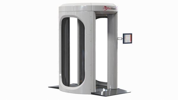 Modello 3D Scanner di sicurezza per tutto il corpo ProVision 2 ...