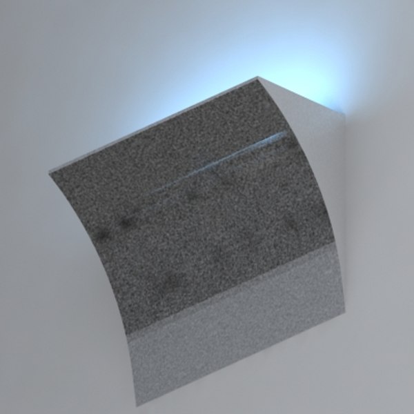 3d model wall lamp light