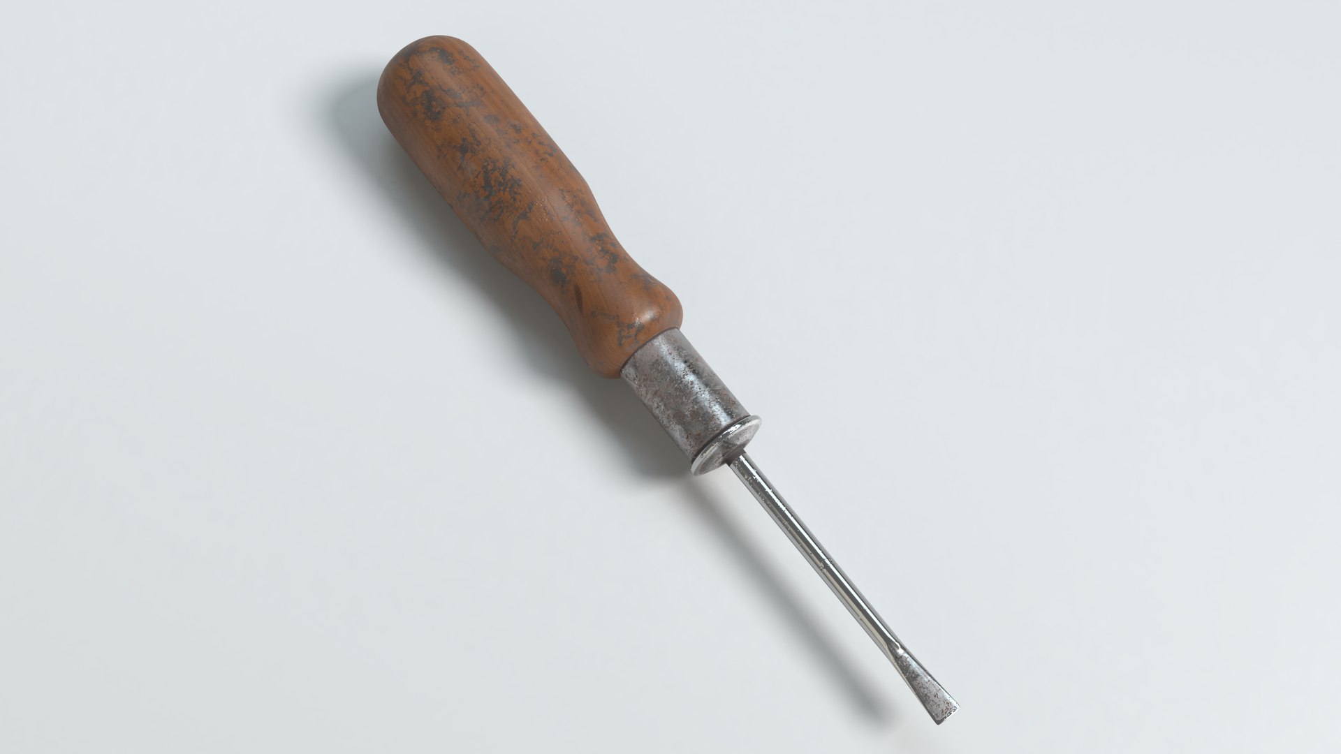 Old Screwdriver Model - TurboSquid 1519161