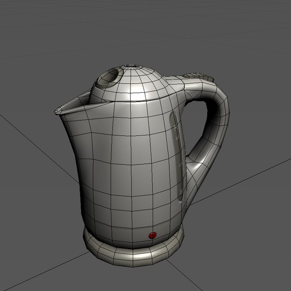 3d model of electric kettle