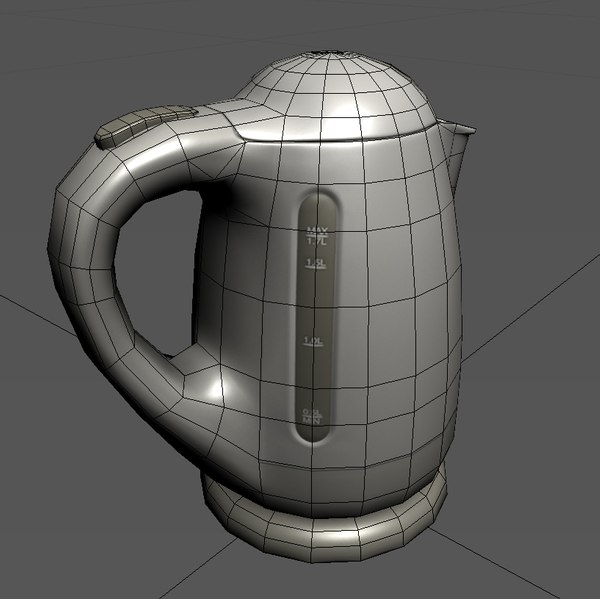 3d model of electric kettle