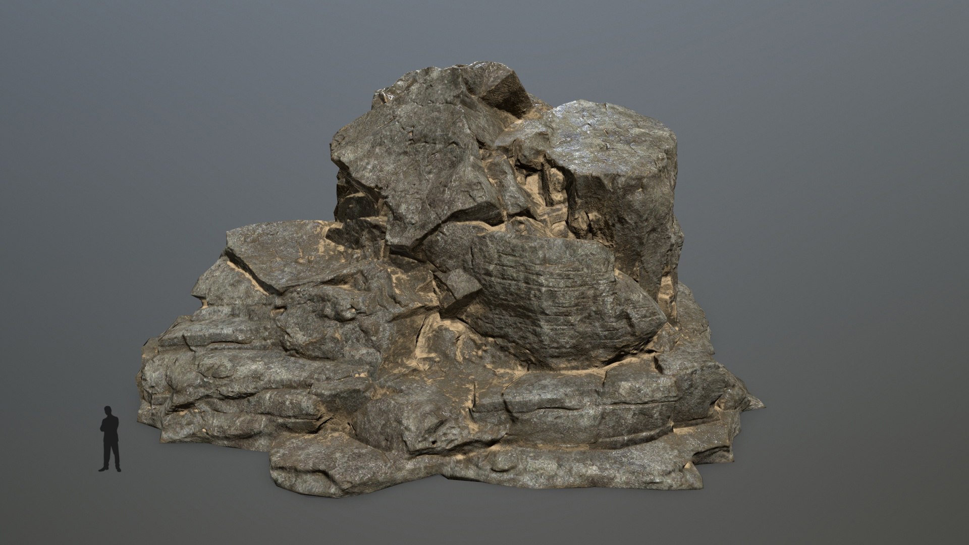 3D rock - TurboSquid 1509683