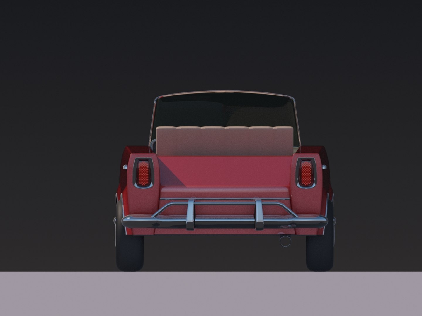 Convertible Toy Car 3D Model - TurboSquid 1454817