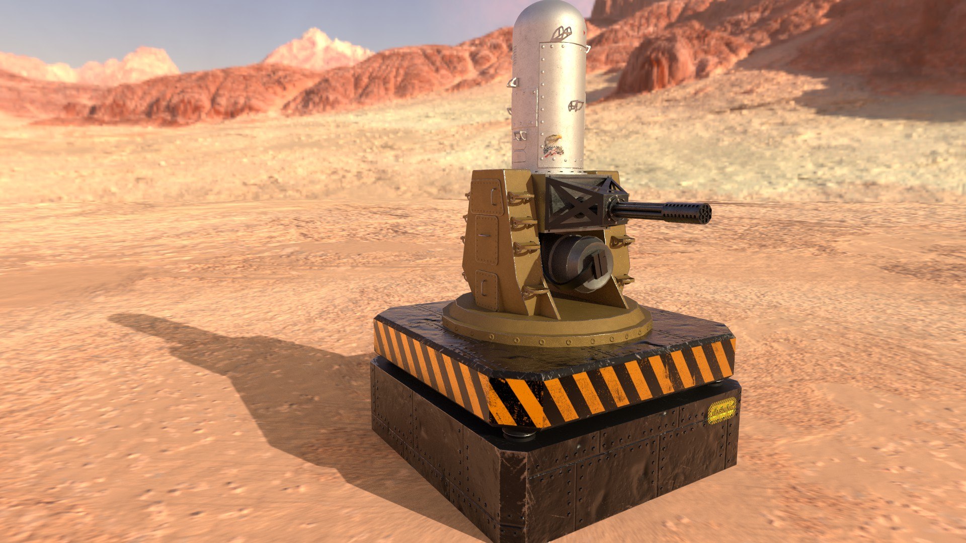 C-RAM Model - TurboSquid 2201308