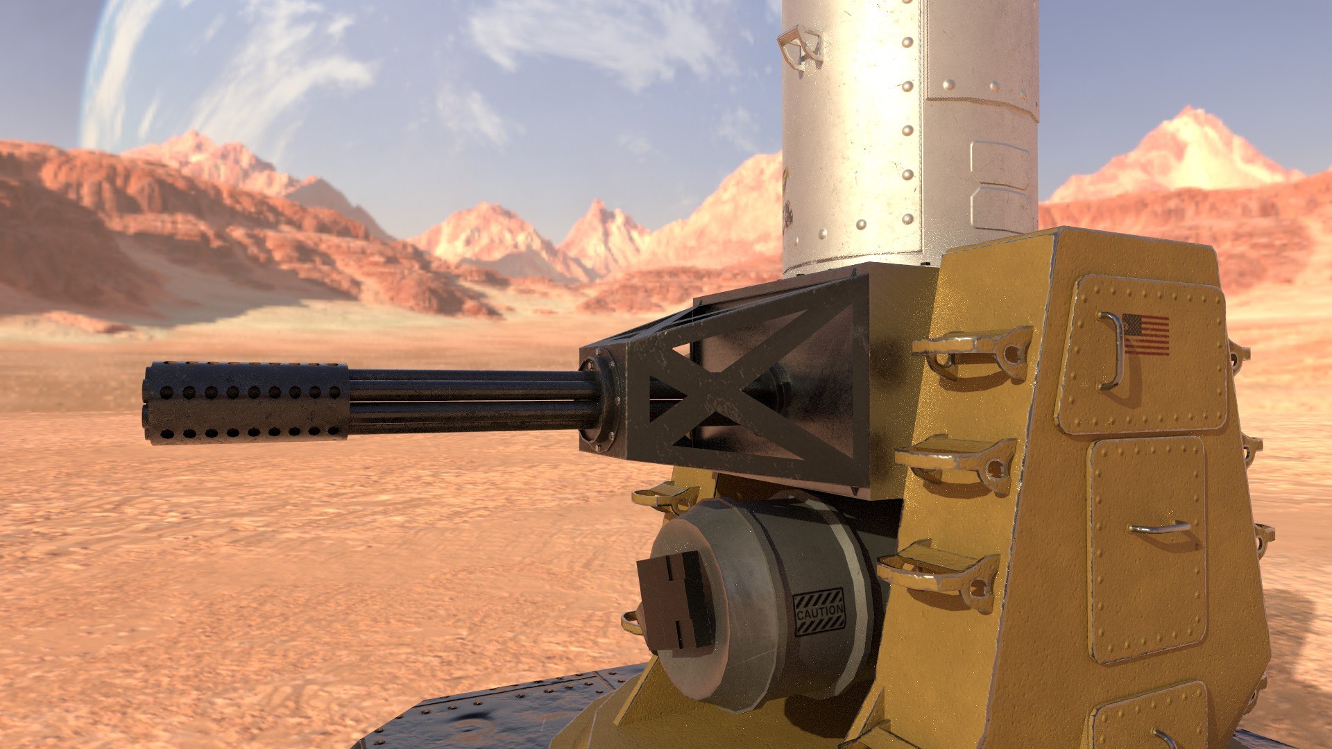 C-RAM Model - TurboSquid 2201308