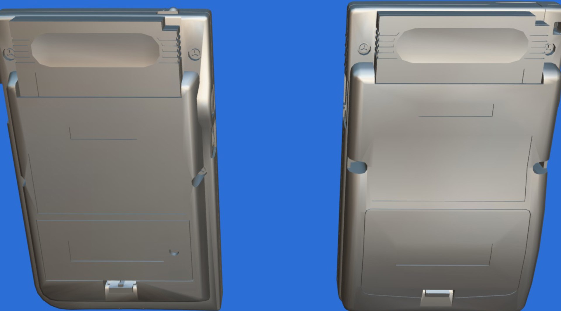 Game Boy Color And Pocket 3D Model - TurboSquid 1812382