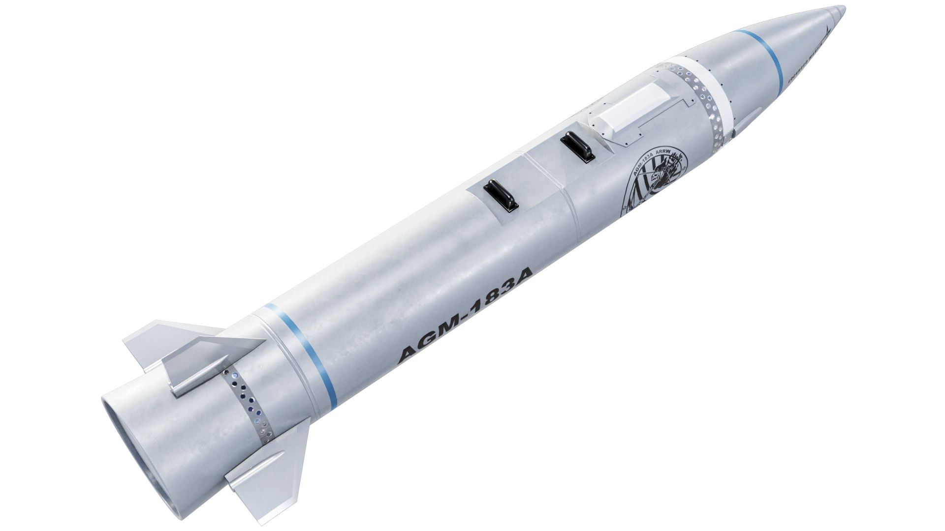 3D AGM-183A Air-Launched Rapid Response Weapon Missile - TurboSquid 2157299