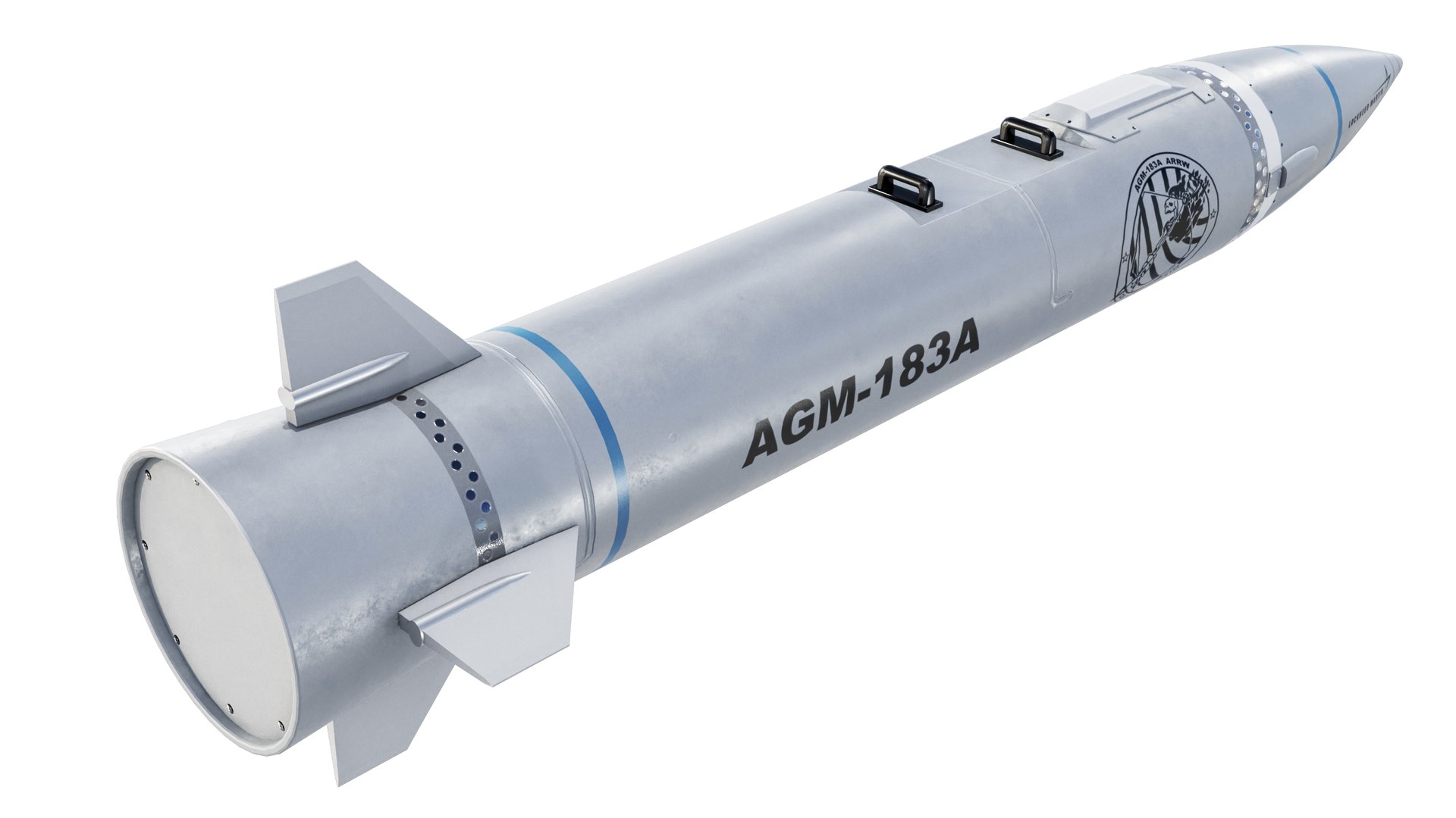 3D AGM-183A Air-Launched Rapid Response Weapon Missile - TurboSquid 2157299