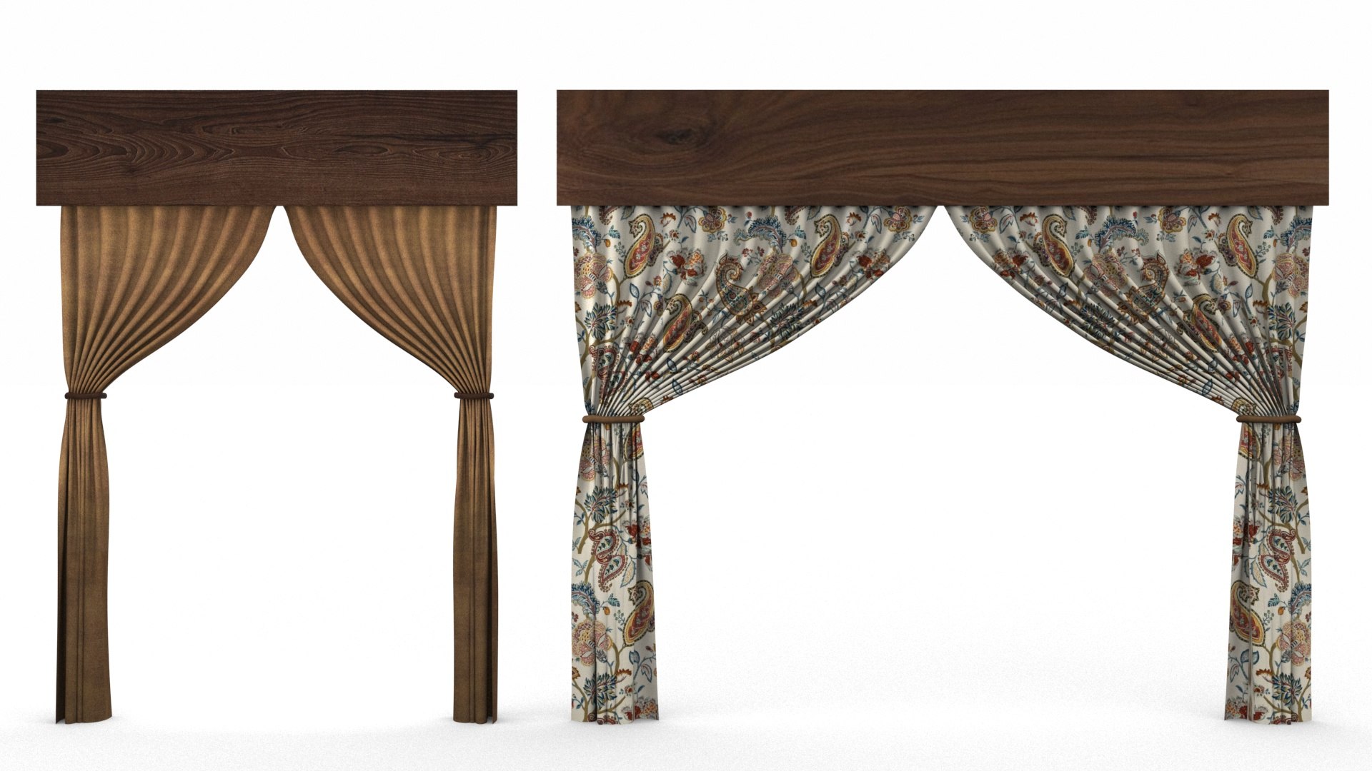 Free 3D Door Window Curtain - TurboSquid 1857112