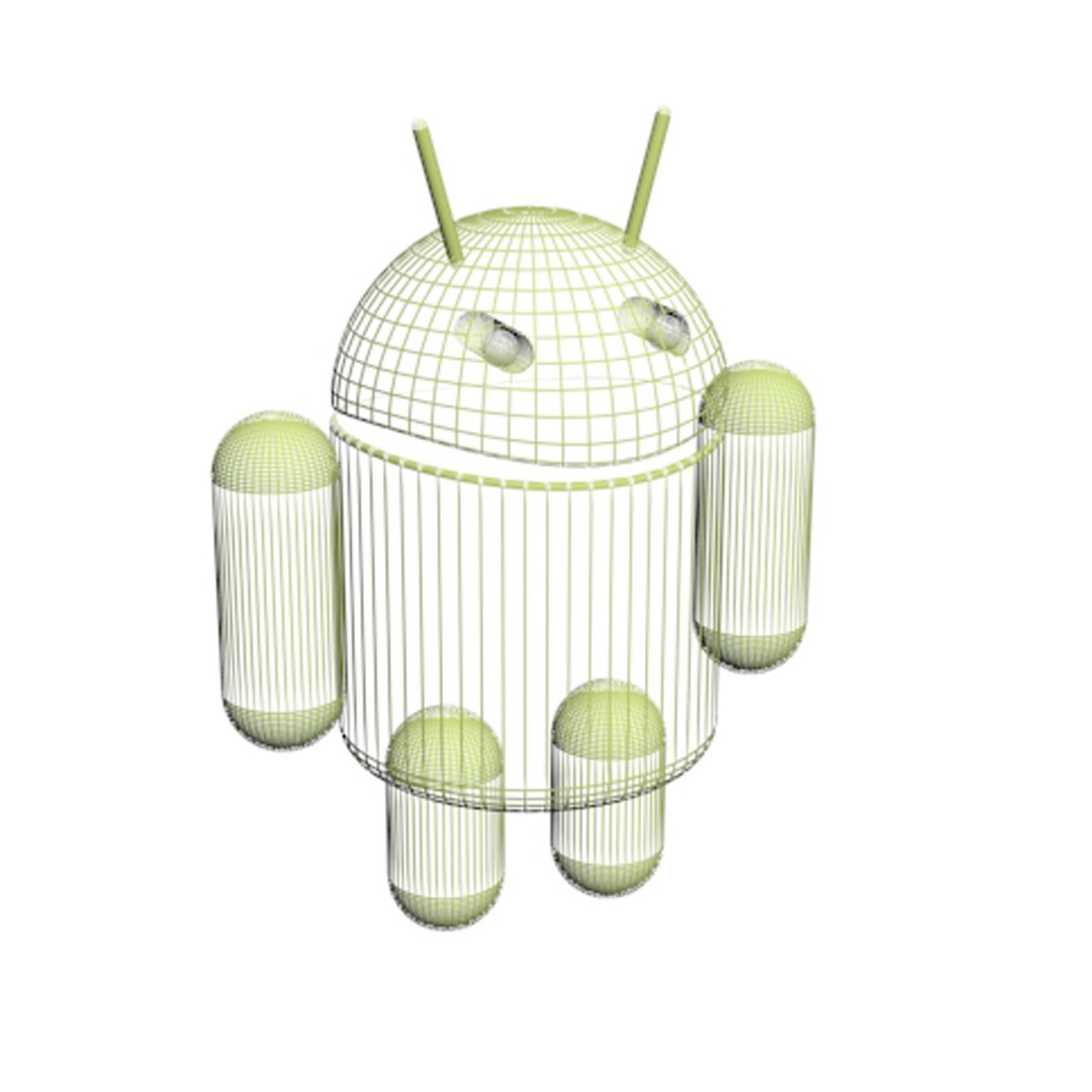 3d Android Mascot