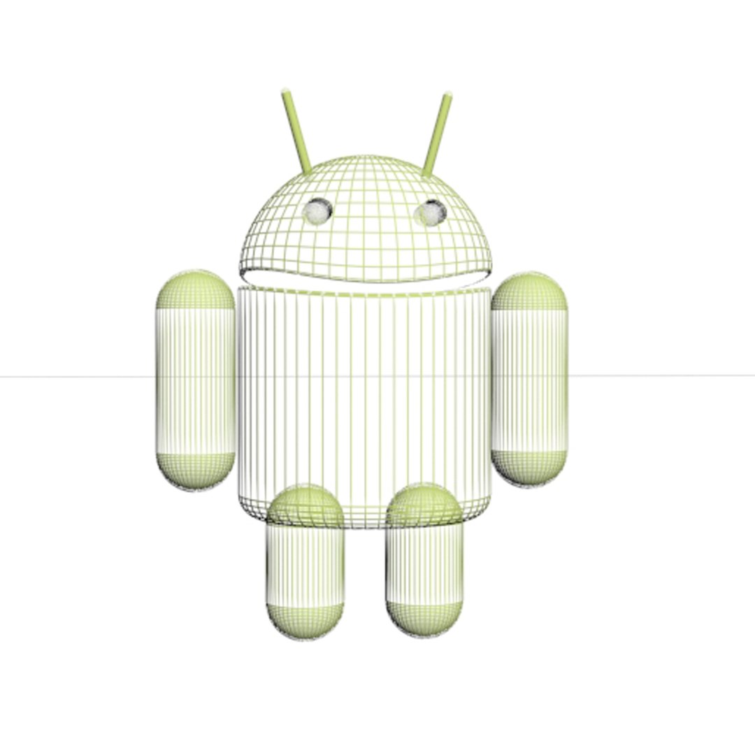 3d Android Mascot