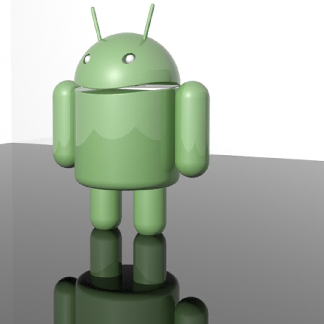 3d Android Mascot