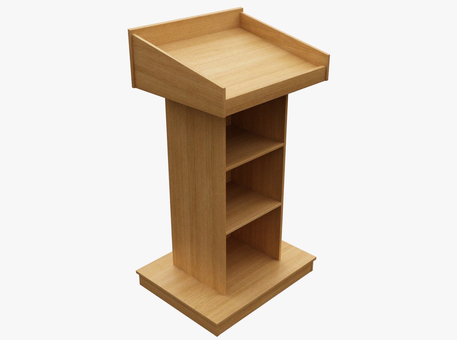 Lecternv002v1LOD0 3D Model - TurboSquid 1825553