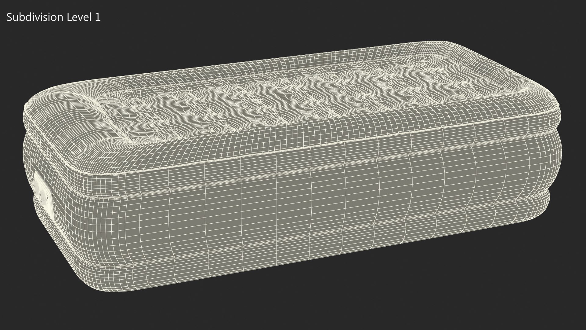 3D Air Mattress King Koil Twin Size - TurboSquid 2116259