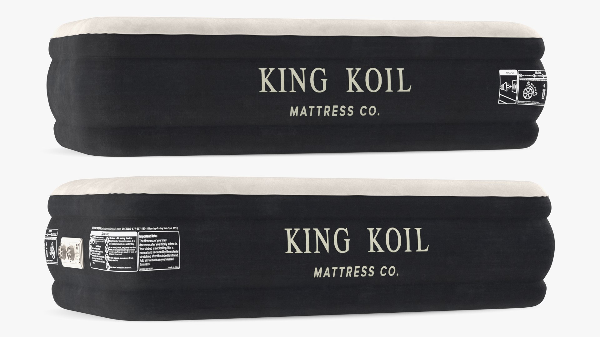 3D Air Mattress King Koil Twin Size - TurboSquid 2116259