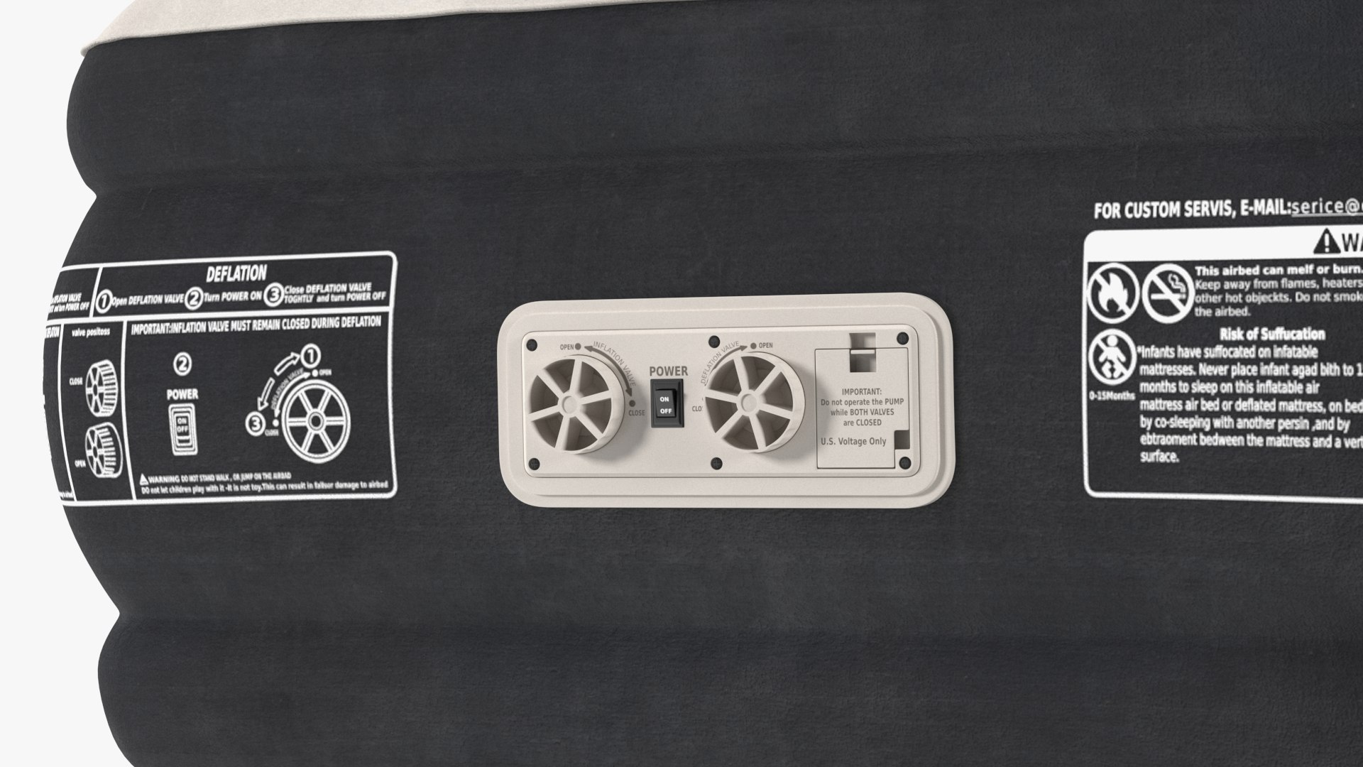 3D Air Mattress King Koil Twin Size - TurboSquid 2116259