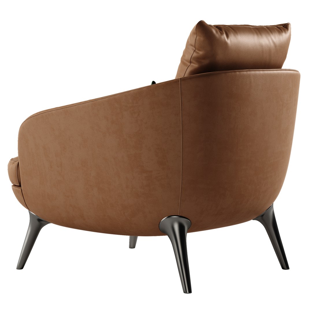 Minotti Raphael Armchair 3D - TurboSquid 2151464