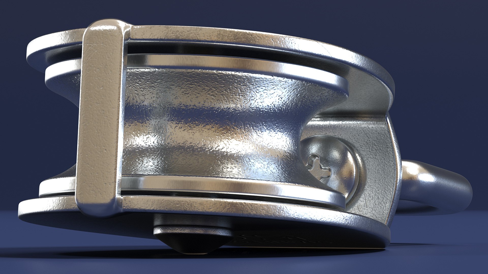 3D Model M50 Swivel Stainless Steel Pulley Block - TurboSquid 1956076