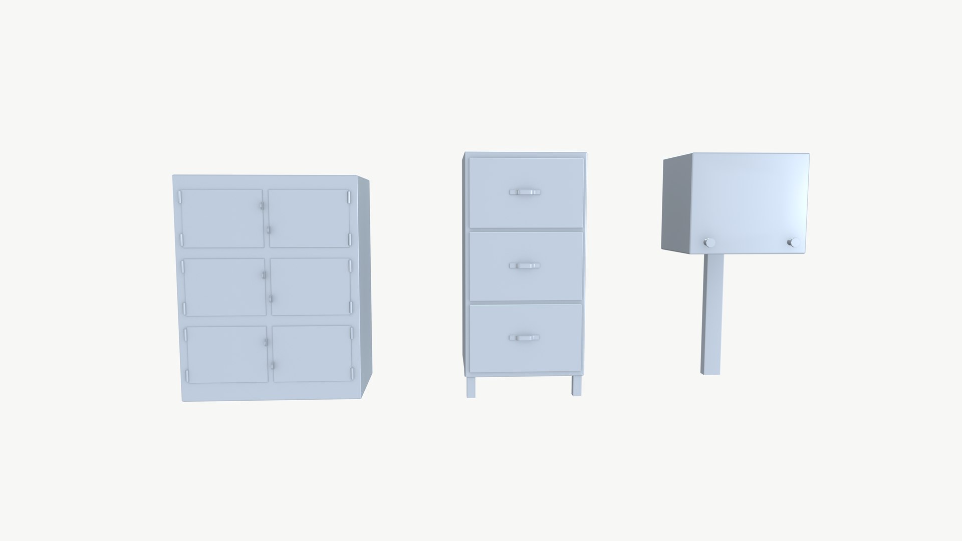 3D Locker - TurboSquid 2278940