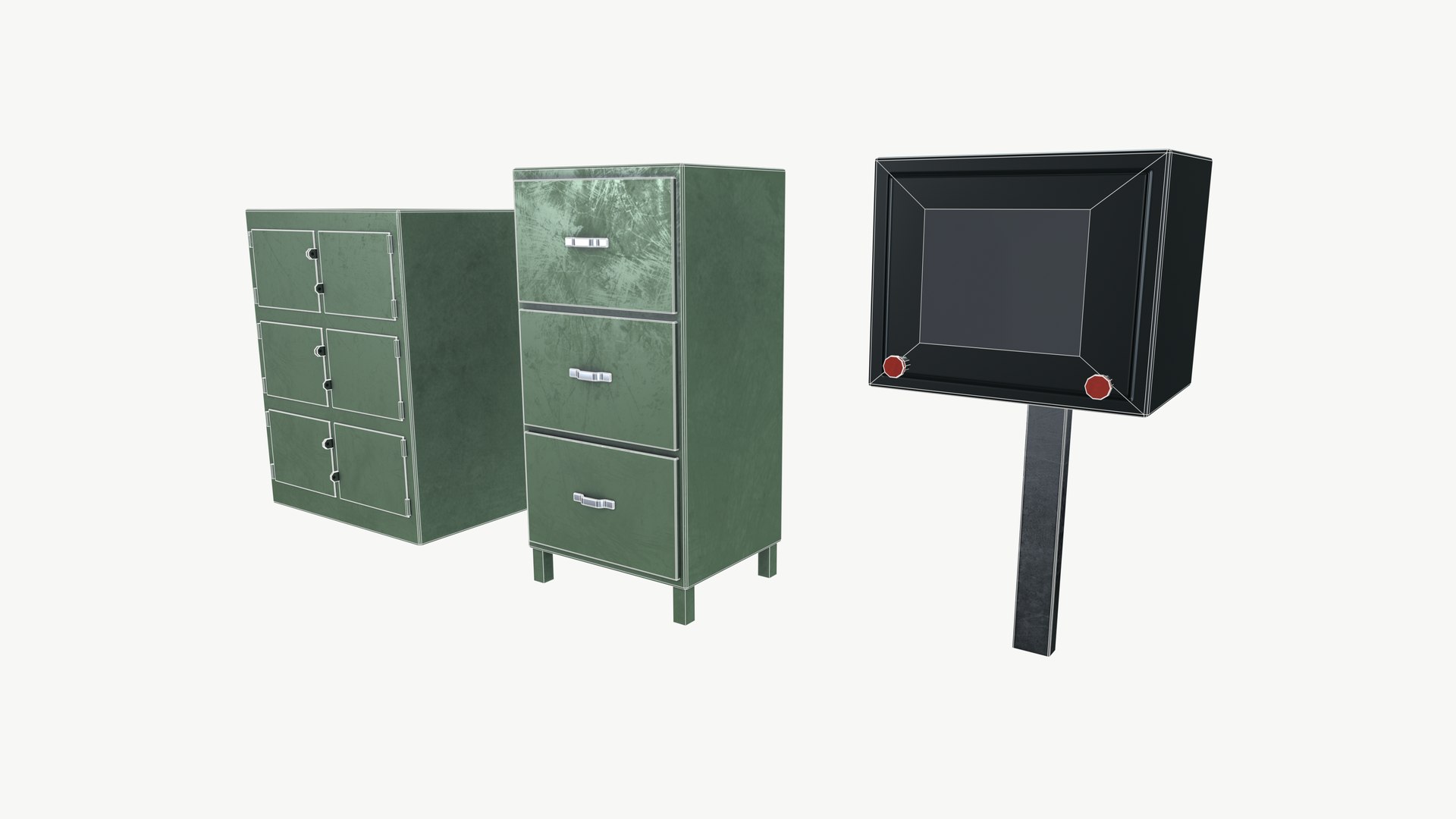 3D Locker - TurboSquid 2278940