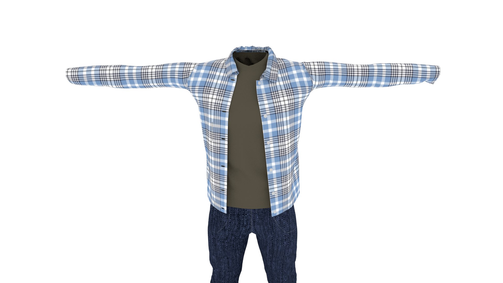Clothing 3D Model - TurboSquid 2110308