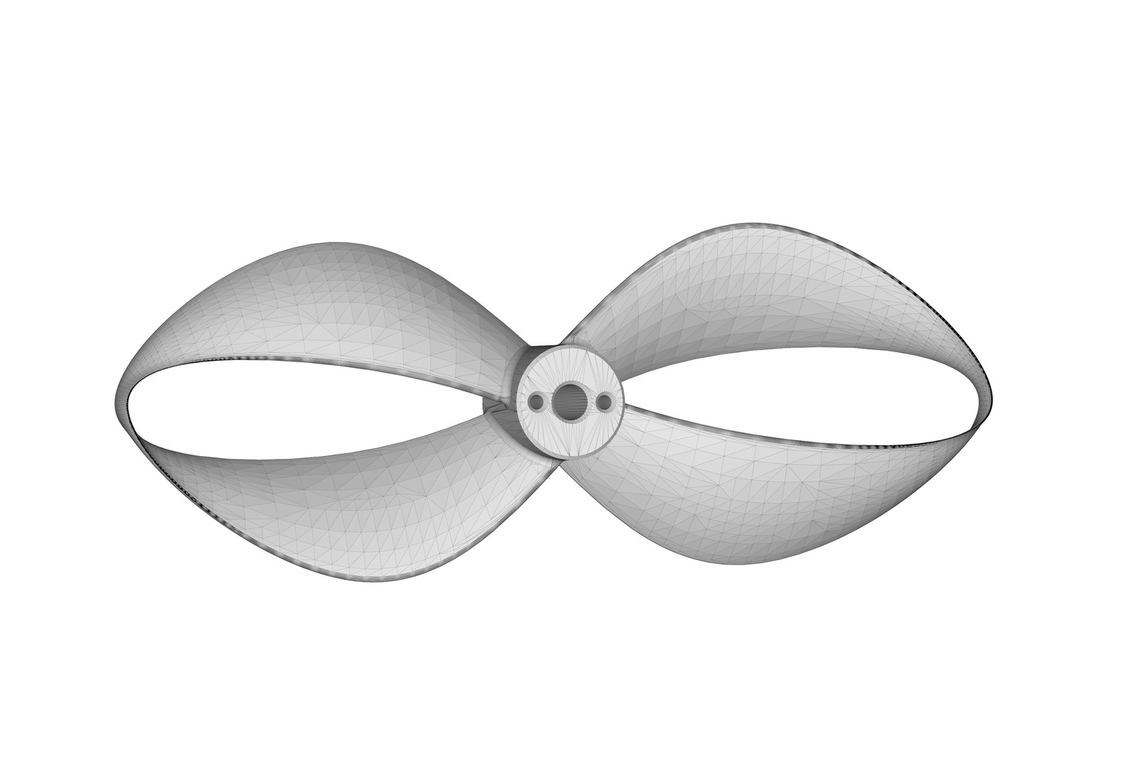 3D Toroidal Drone Propeller - 2 Blades - TurboSquid 2055699