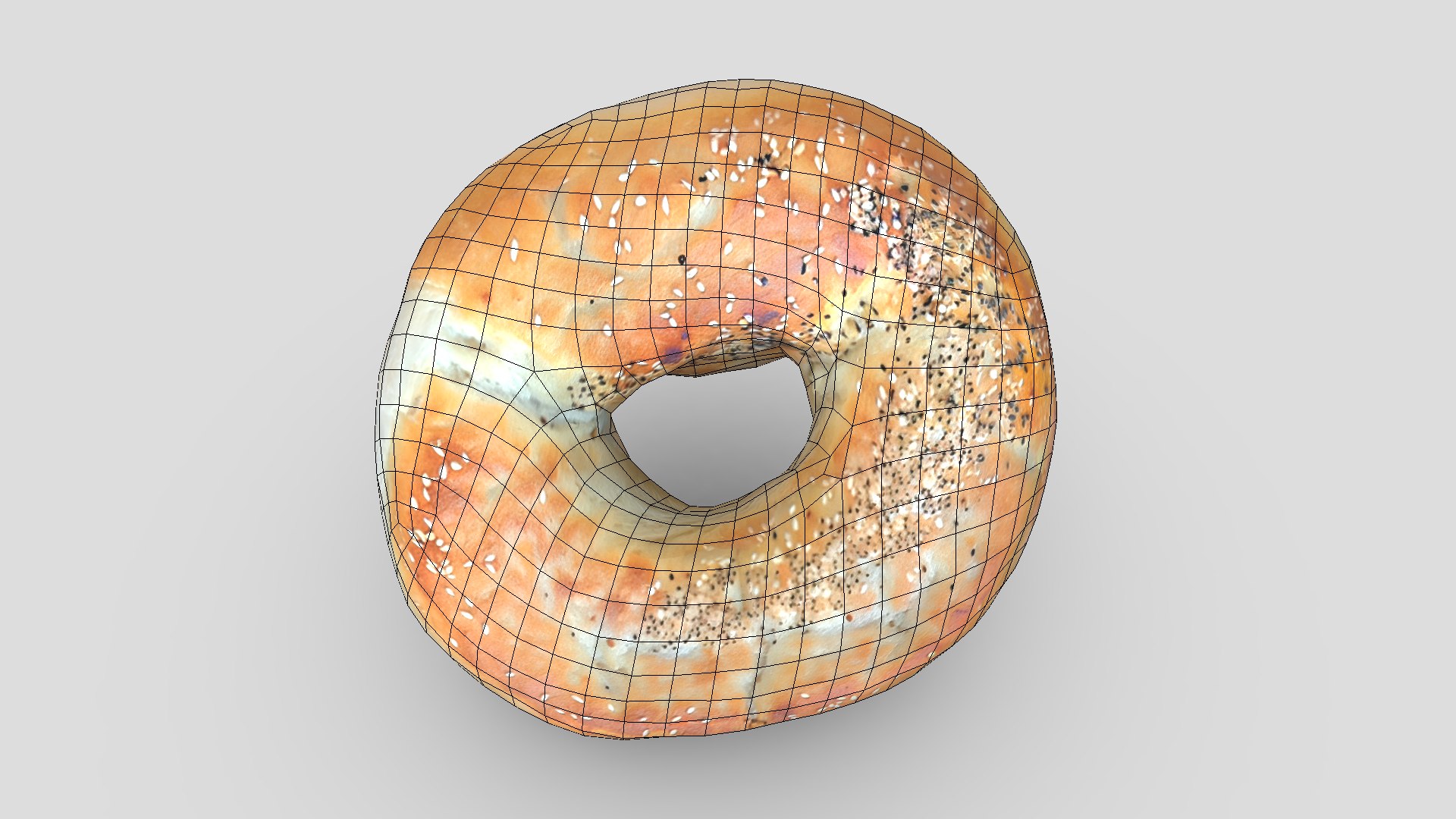 3D Model Bagel 2 - TurboSquid 2245455