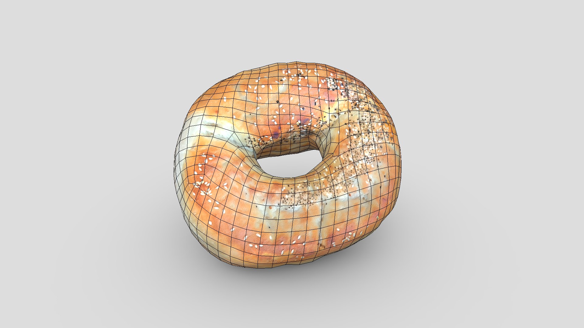 3D Model Bagel 2 - TurboSquid 2245455