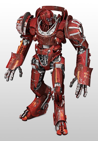 3d model attendance robot