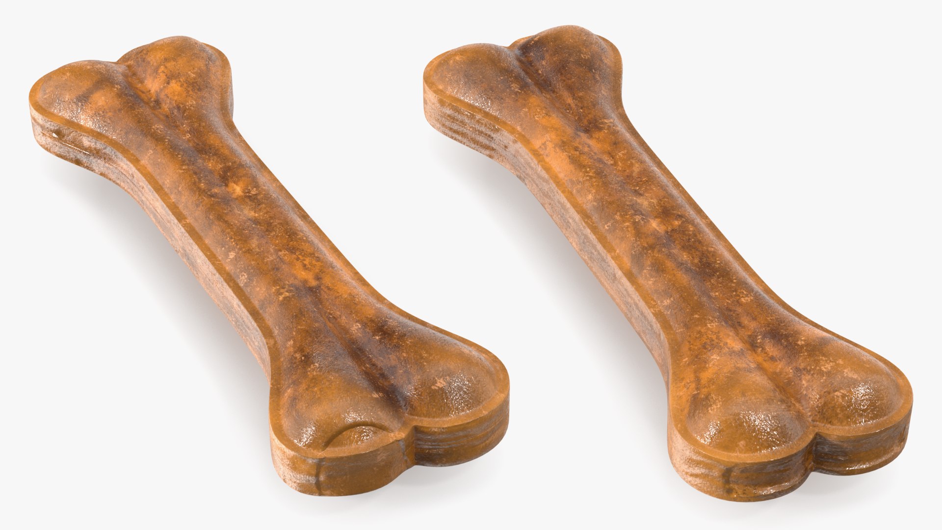 Dog Bone Treat Dark 3D Model - TurboSquid 2174762