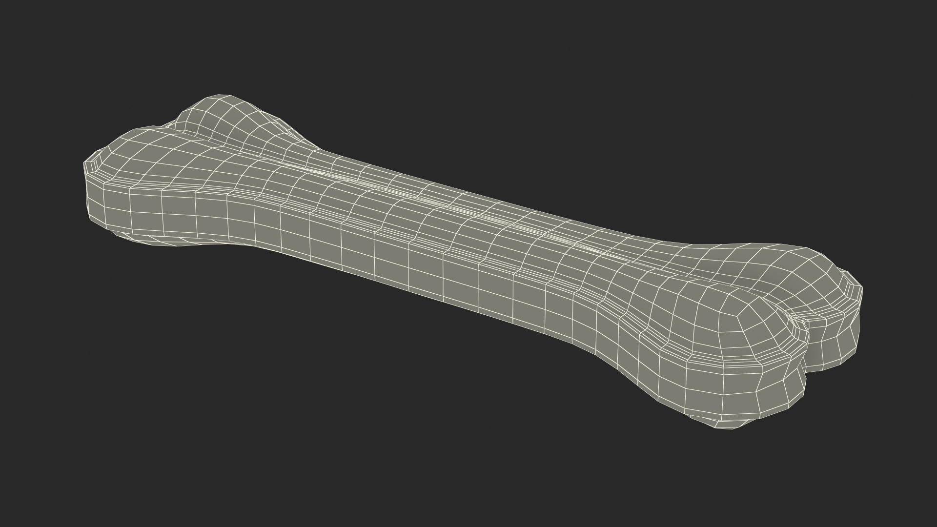 Dog Bone Treat Dark 3D Model - TurboSquid 2174762