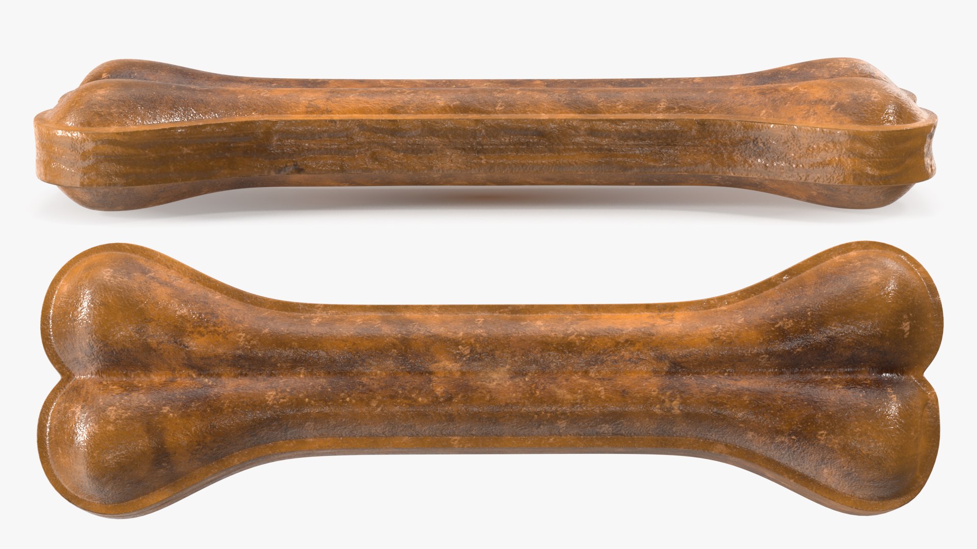 Dog Bone Treat Dark 3D Model - TurboSquid 2174762