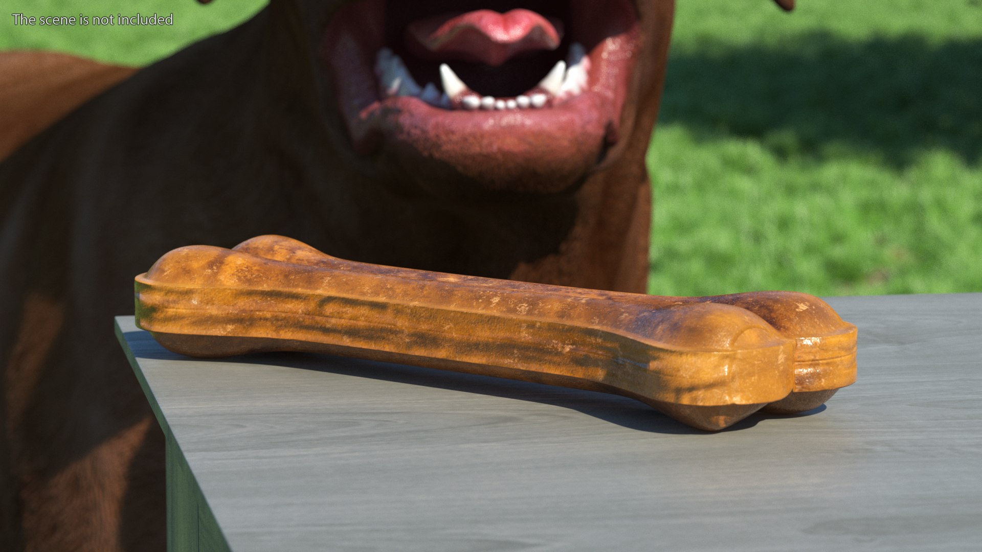 Dog Bone Treat Dark 3D Model - TurboSquid 2174762
