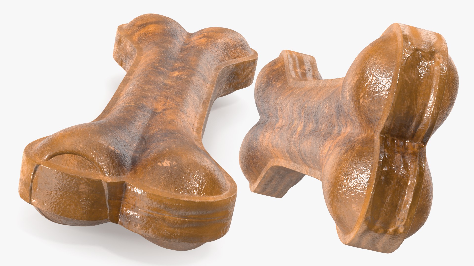 Dog Bone Treat Dark 3D Model - TurboSquid 2174762