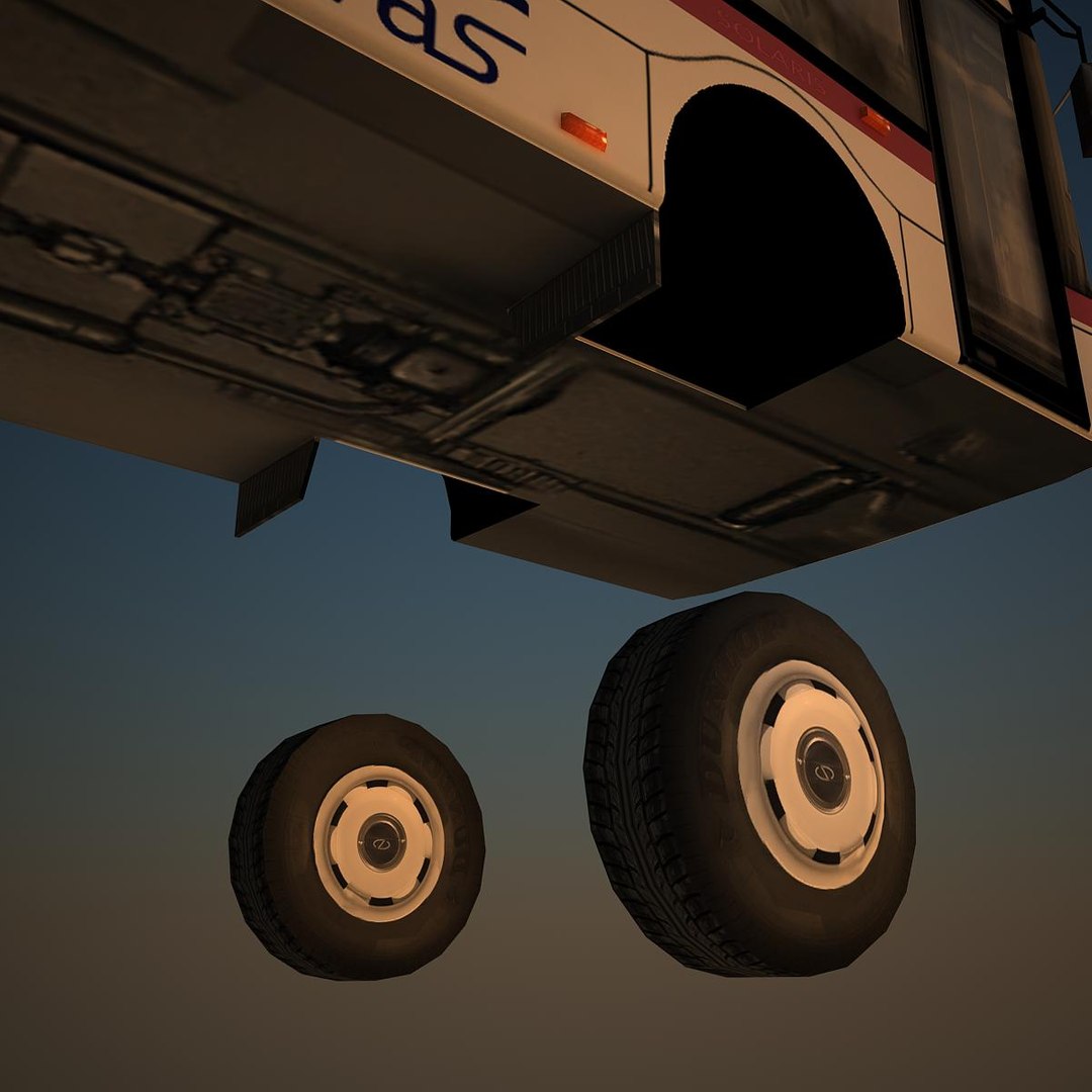 Solaris Bus 3d Max