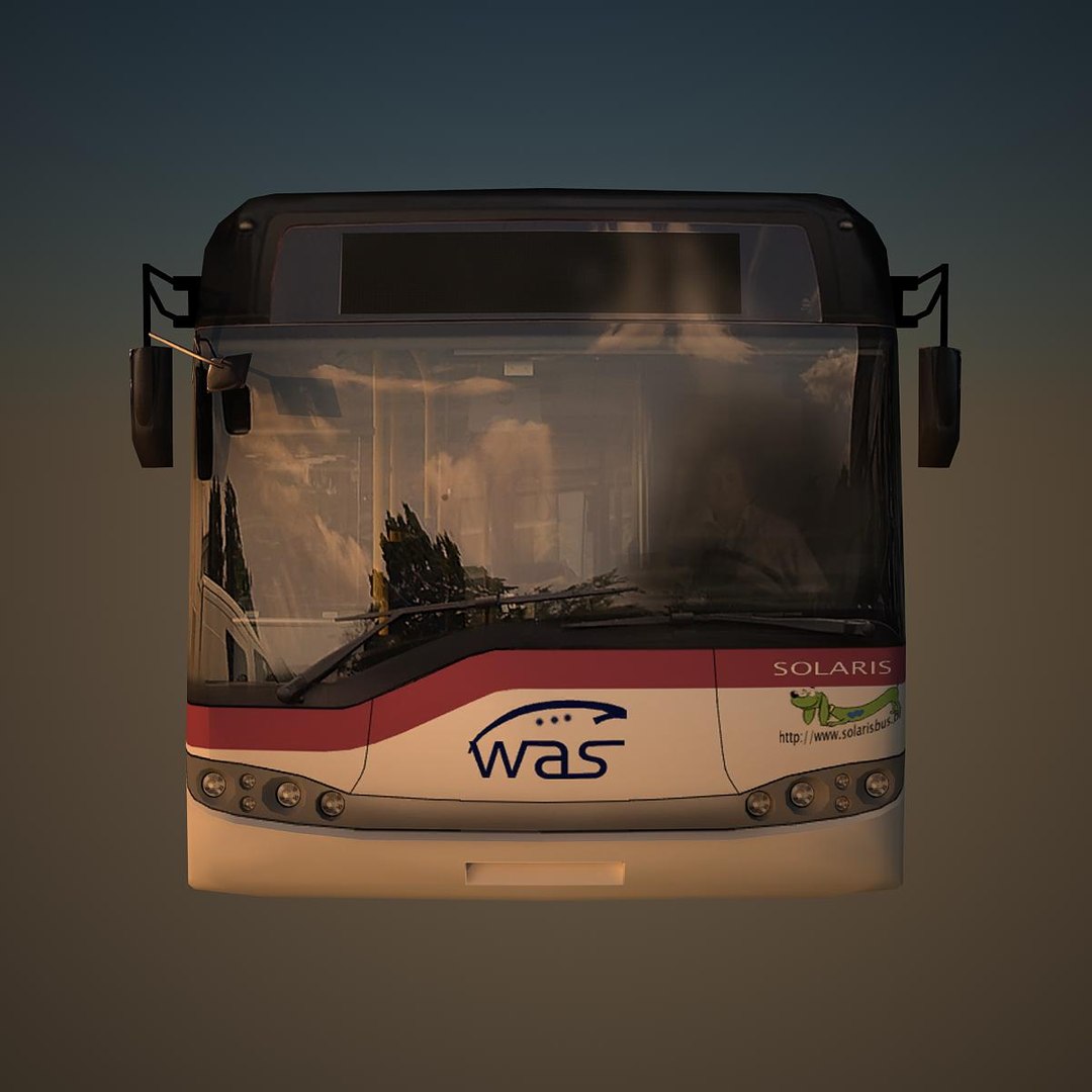 Solaris Bus 3d Max