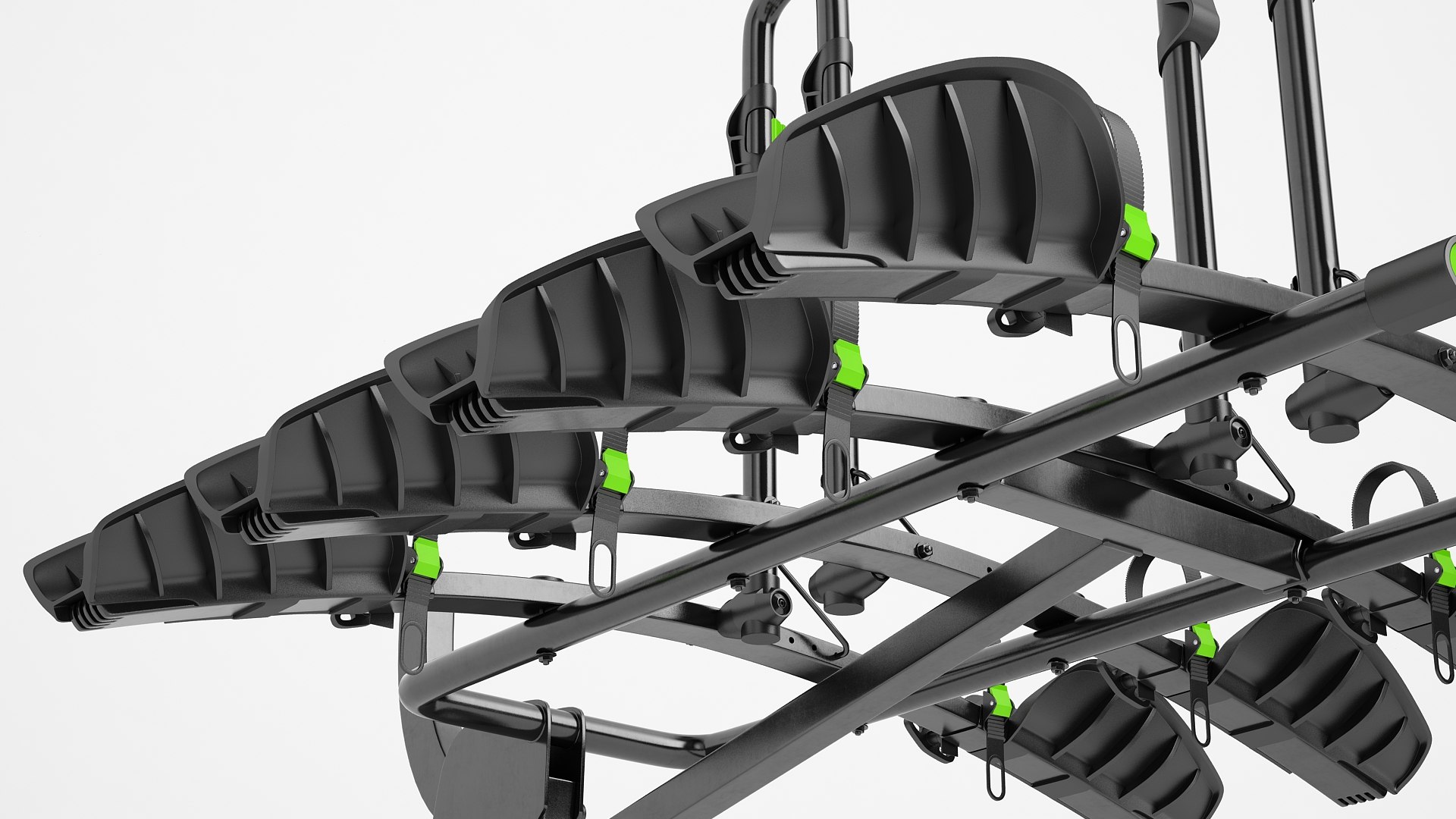 4 Bike Platform Hitch Rack 01 3D model - TurboSquid 1807648