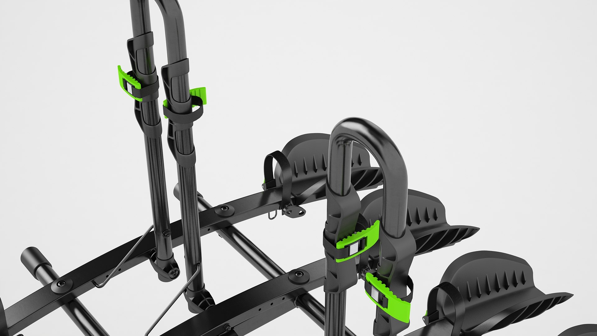 4 Bike Platform Hitch Rack 01 3D model - TurboSquid 1807648