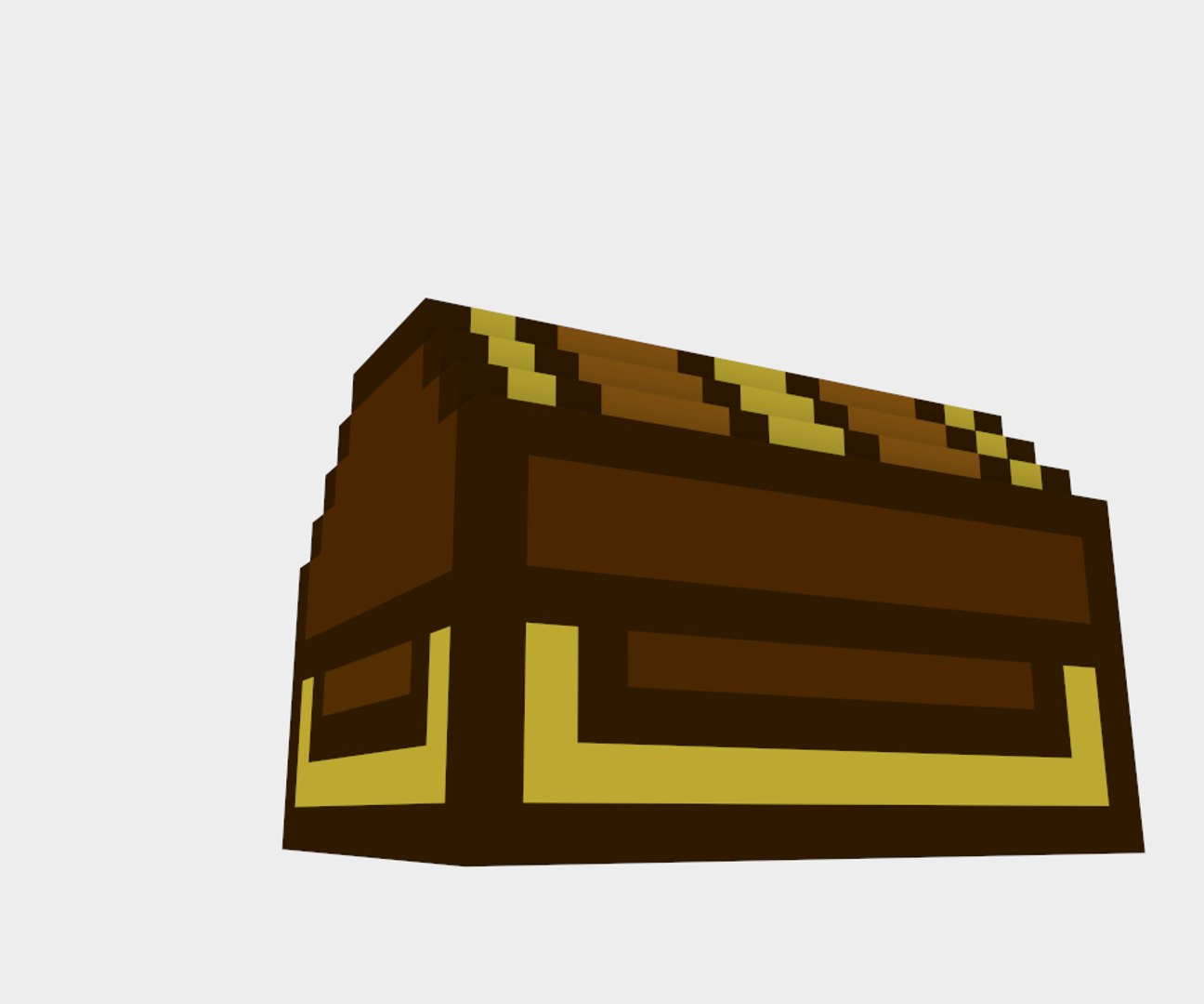 3D Voxelized Chest Model - TurboSquid 1189541